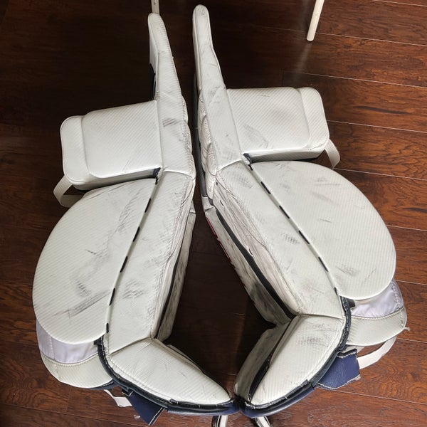 AHL Pro Stock True PX5 Goalie Pads, Glove, & Blocker Set - 32+1 ...