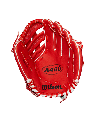 New Wilson A450 11IN RED WHITE RHT 11860-WILA45011REDWHIRHT ...