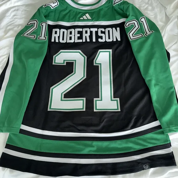 Dallas Stars Adidas Reverse Retro Jersey BNWT Jason Robertson 21 Size ...