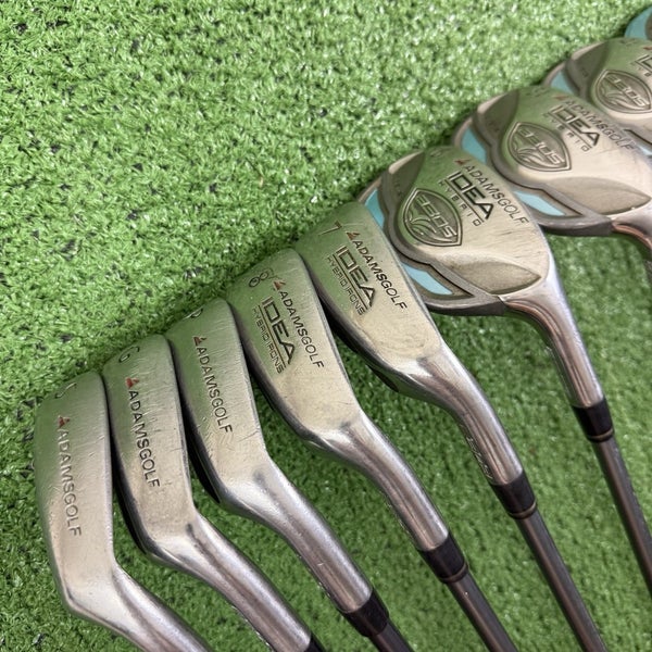 READ Adams A3OS Golf Set Driver Woods Hybrids Irons Ladies Womens Soft ...