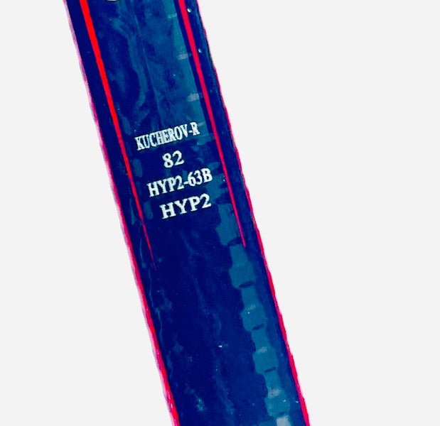 New (x1) Bauer Vapor Hyperlite 2 (red) Pro Stock - RH, KUCHEROV, 82 ...
