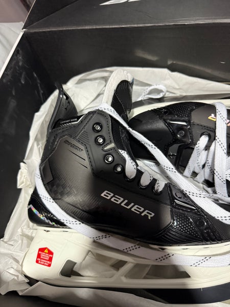 Bauer Supreme Shadow Hockey Skates Regular Width Pro Stock 6 (New ...