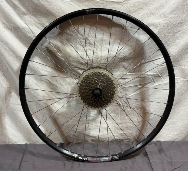 WTB SX24 9-Speed Disc Brake Black Aluminum 26" Mtn Bike Wheelset ...