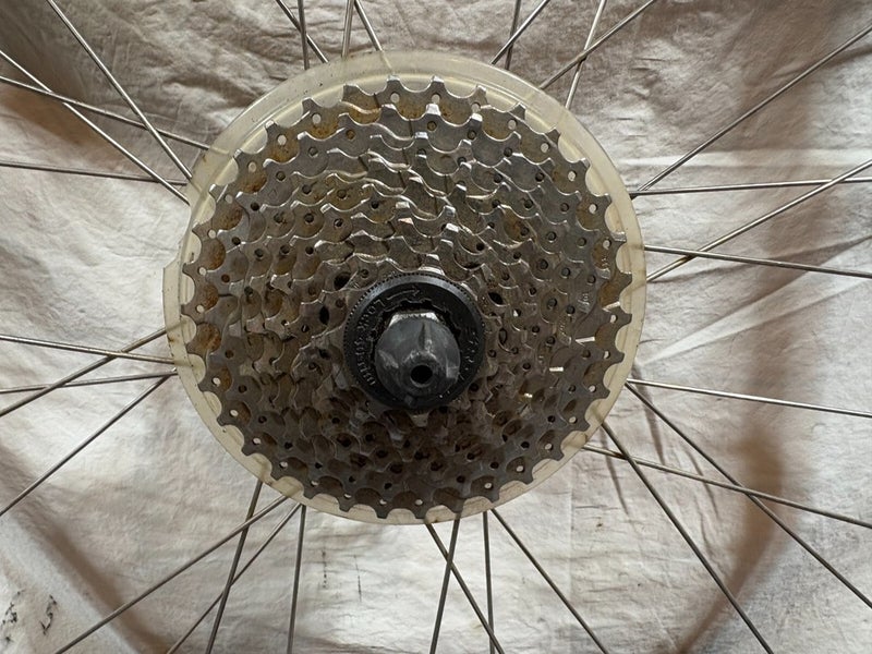 WTB SX24 9-Speed Disc Brake Black Aluminum 26" Mtn Bike Wheelset ...