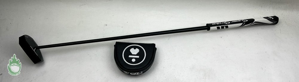 Used LAB Golf OZ.1 34" Putter 0* Shaft Lean Accra Black Graphite Golf ...