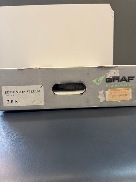 Graf Edmonton Special Figure Skates - size Junior 2S (New ...