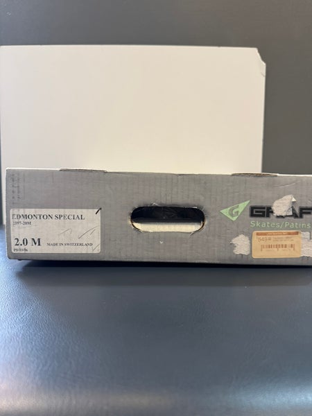 Graf Edmonton Special Figure Skates - size Junior 2M (New ...