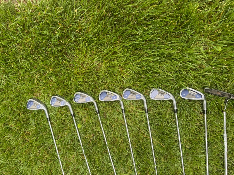 Wilson OverSize Men's Complete Set Stiff Flex Right Handed ...