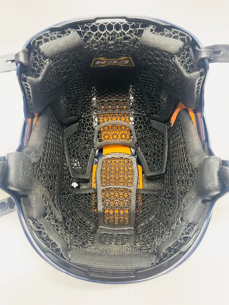 CCM Tacks X Irish Pro Stock Practice Helmet - Medium - Navy ...