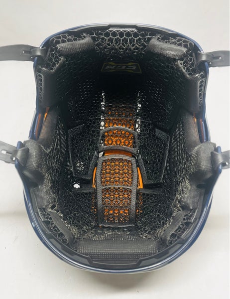 CCM Tacks X Irish Pro Stock Practice Helmet - Medium - Navy ...