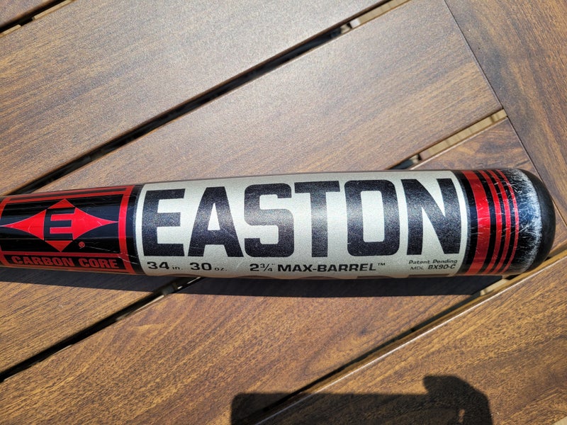 ICONIC 1993 RED Easton C•Core Carbon Core Bat (-4) 30 oz 34" MDL. BX90 ...