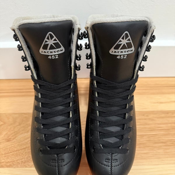 Jackson Ultima Finesse JS452 Boys Black Figure Ice Skates Size 4 ...