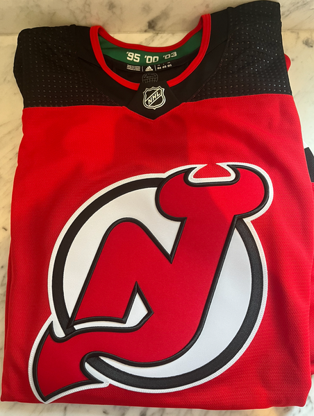 New Jersey Devils Goalie Adidas Jersey (New) Size 60G | SidelineSwap ...