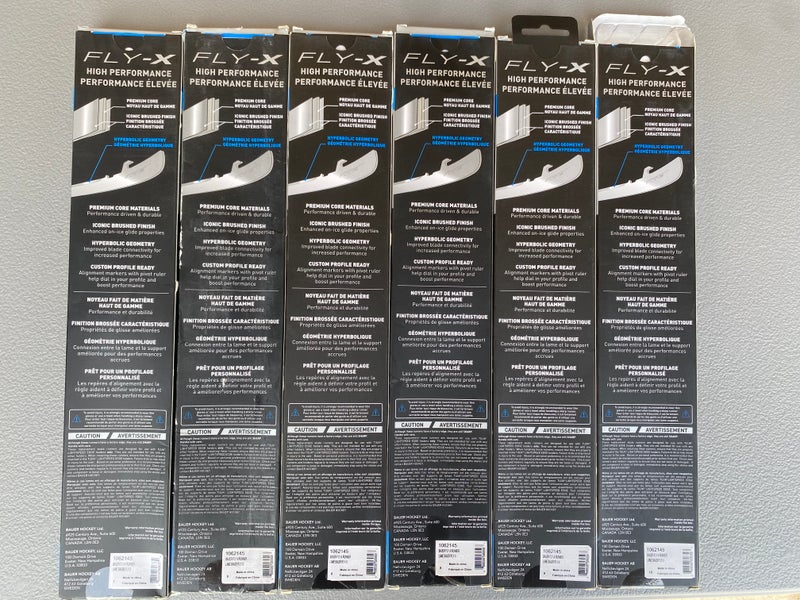 One Pair 272 & One Pair 288 Bauer Fly-X Runners 7372HTX | SidelineSwap ...