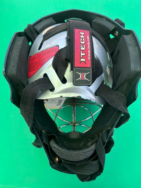 Junior Itech Goalie Mask | SidelineSwap | Buy and Sell on SidelineSwap