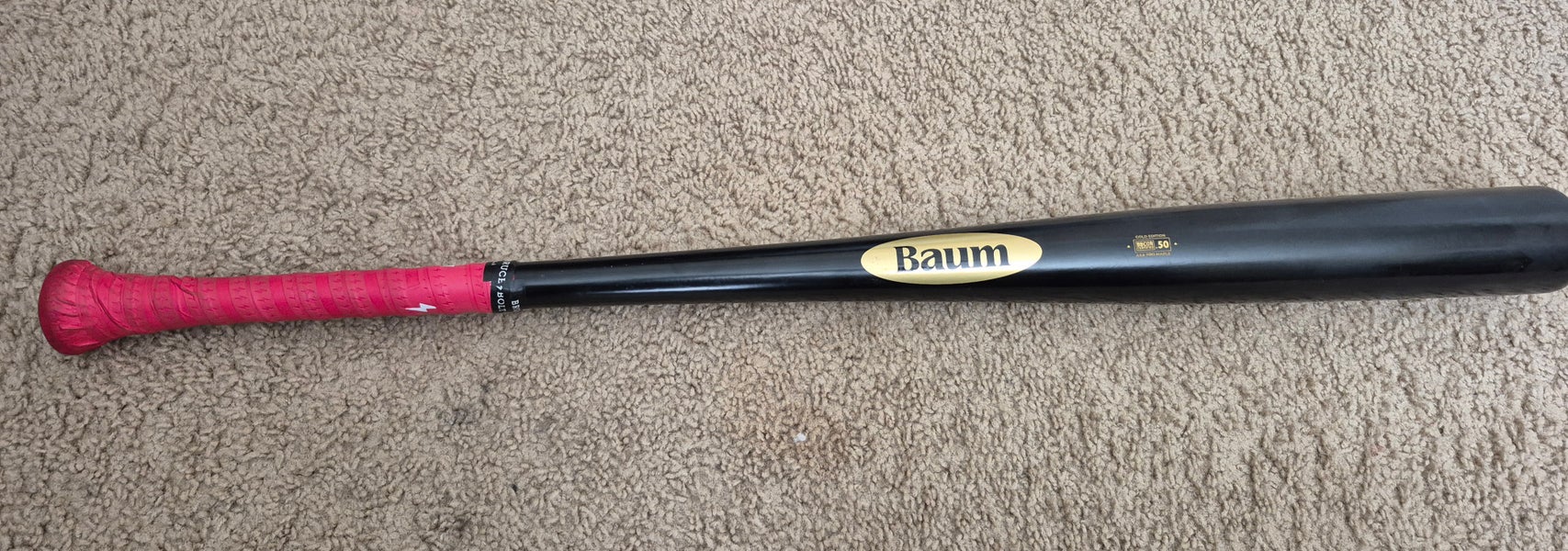 2025 Baum Gold Stock Wood Composite BBCOR Certified Bat (-3) 30.5 oz 33 ...
