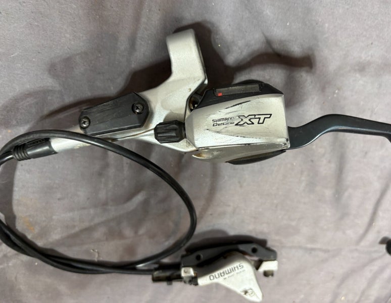 RARE Shimano Deore XT ST-M765 3x9 Speed Mtn Bike Shifters +Hydraulic ...