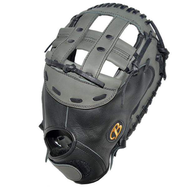 Buckler 34.5" Adult Fastpitch Softball Catcher's Mitt Black/Gray (New ...
