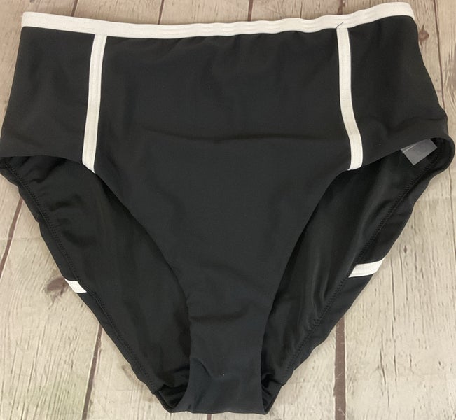CALIA Womens Size Small Swim Suit Bottoms High Waisted Racing Cut ...