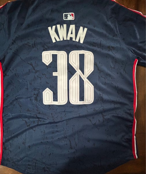 Cleveland Guardians Steven Kwan City Connect CHE Adult Medium Jersey ...