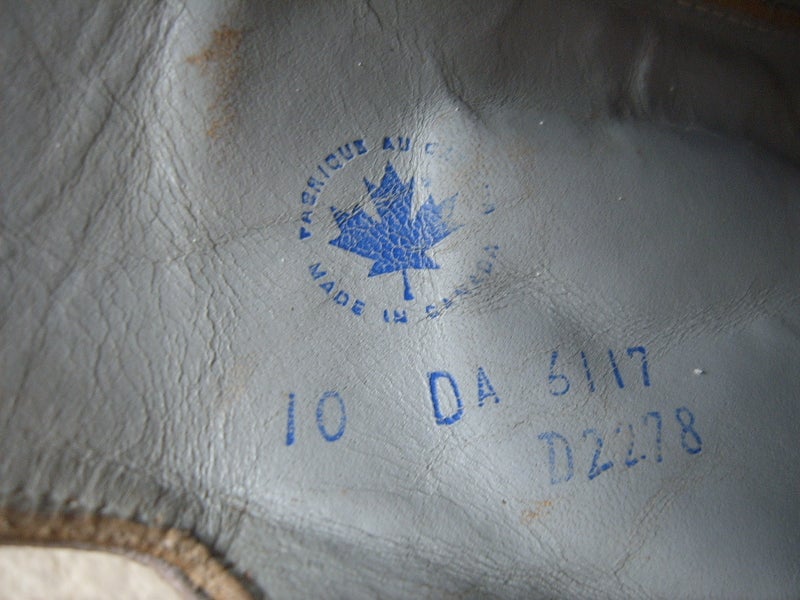 Hockey Skates-Vintage Excellent Condition Daoust 201 Titanium Special ...