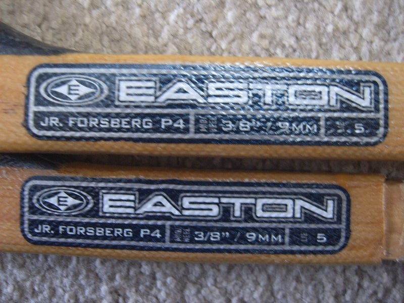 Hockey Stick Blades- Two (2) Easton Composite Forsberg RH Junior ...