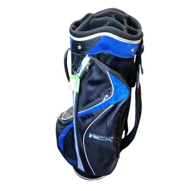 Used Ray Cook TOURLITE CART BAG Mens Cart Bag Black And Royal Blue ...