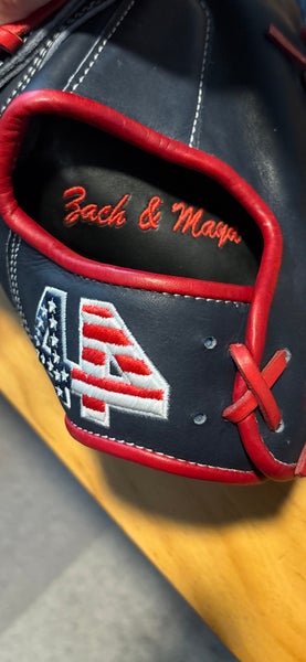 44 Pro First Base Baseball Softball Glove Mitt Left Handed LHT Custom ...