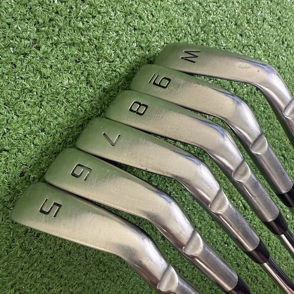 Ping E1 Iron Set 5-PW Green Dot Project X 5.5 Regular Flex Left Handed ...