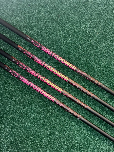 Autoflex AUTOPOWER SNIPE NEW Pink 605 Driver Shaft Adapter & Grip ...