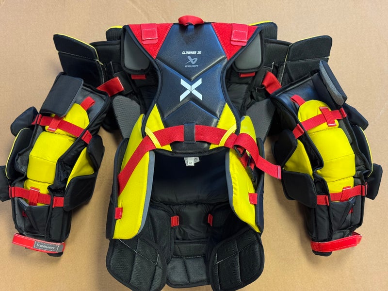 *Brand New* Bauer Vapor Custom *BEEFED UP* Hyperlite2 Chest Protector ...