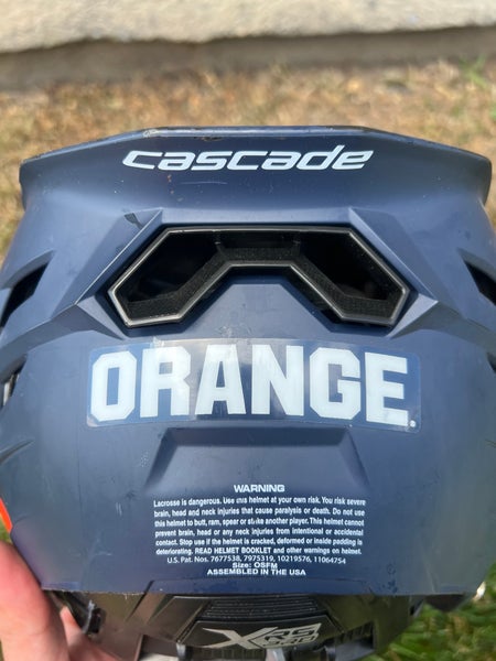 Syracuse Blue Cascade XRS Pro Helmet (Used) | SidelineSwap | Buy and ...