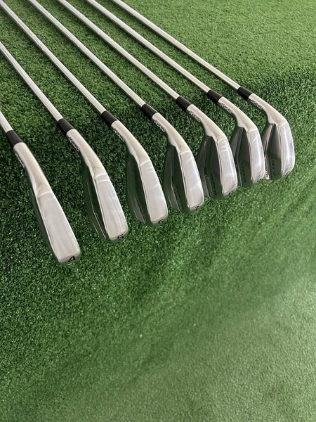 LH Cobra King Forged Tec 23 Iron Set 4-P / KBS $-Taper Lite Regular ...