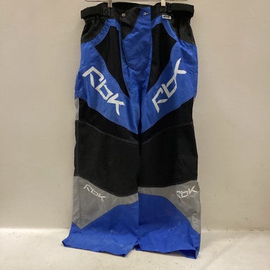 Used ROK ROLLER HOCKEY PANTS Senior Roller Pant Royal Blue MD 11725 ...
