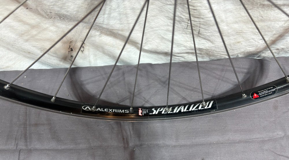 Specialized Alexrims RH 32-Spoke Aluminum 26" Mtn Bike Wheelset Shimano ...