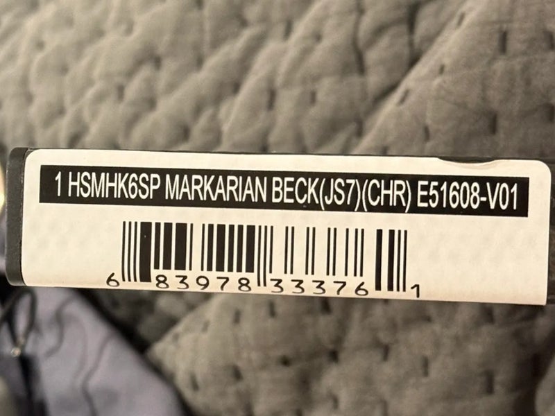 *Rare* Left Handed Chrome CCM Jetspeed FT6 Pro Zegras Curve Dressed As ...