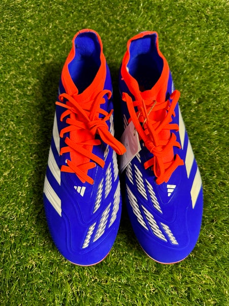 Adidas Predator Pro FG Firm Ground Soccer Cleats Blue Red IF6330 Men’s ...
