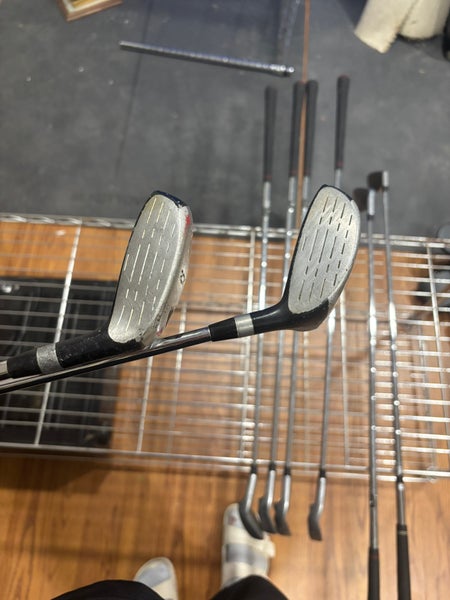 Men's Ray Cook Left Hand Iron Set Uniflex 8 Pieces Steel Shaft (Used ...