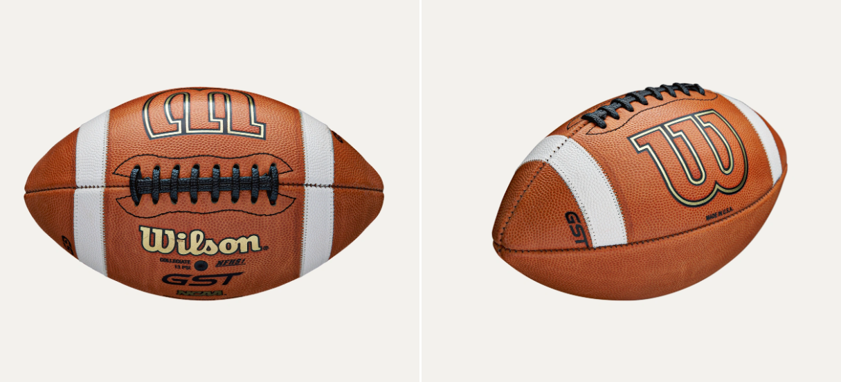 Wilson GST Game Football NFHS | SidelineSwap | Buy and Sell on SidelineSwap