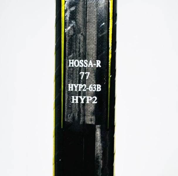 New Custom Gold Bauer Vapor Hyperlite 2 Hockey Stick-RH-HOSSA Pro Curve ...