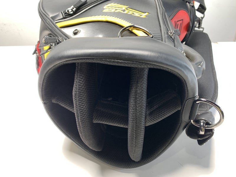 Cobra King F9 Speedback Staff Bag Black 6-Way Divide Single Strap Golf ...