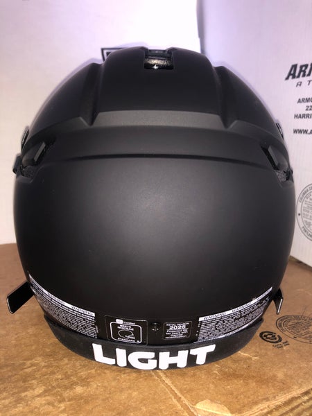 NEW LIGHT APACHE LIGHTNING ADULT FOOTBALL HELMET - MEDIUM - FLAT BLACK ...
