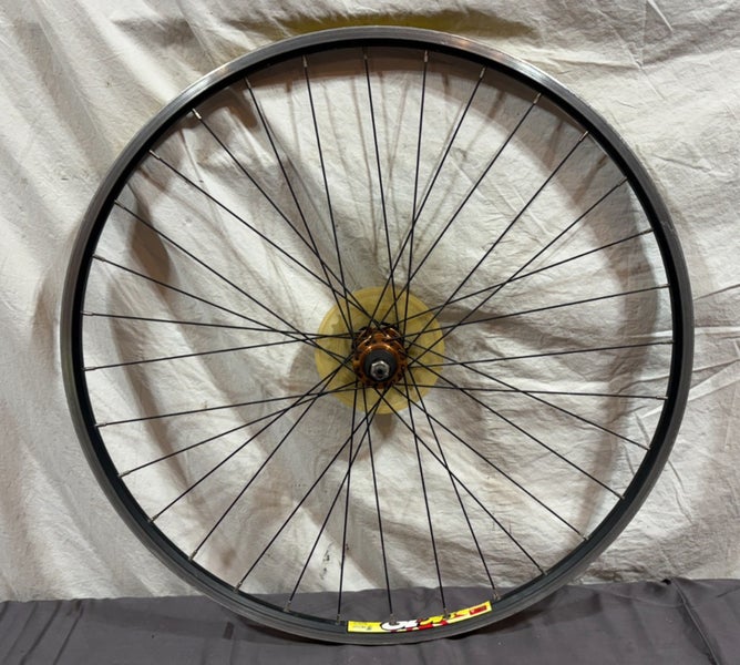 Weinmann ZAC 19 7-Speed 32-Spoke Black Aluminum 700C Hybrid Bike Rear ...