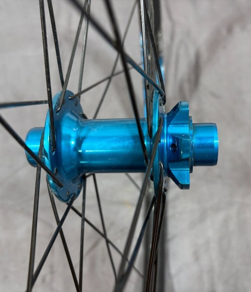 Alexrims FR30 32-Spoke Black Aluminum Disc Brake Thru Axle 26" Front ...