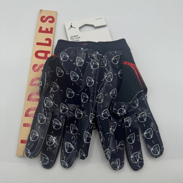 Jordan Fly Lock NCAA Howard University Bisons PE Football Gloves Mens ...