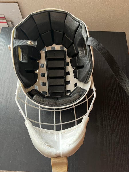 Irbe replica Jofa goalie helmet | SidelineSwap | Buy and Sell on ...