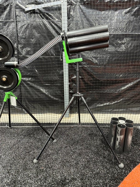 Spin ball Wizard 2 Wheel Pitching Machine & Baseball/Softball Auto ...