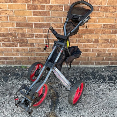 Used Sun Mtn GX SPEED CART Golf Cart Black 3 Wheel 11855-S000188098 ...