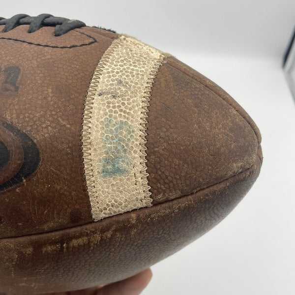 Wilson GST F1003 NCAA NFHS Collegiate Leather Football Made in USA ...