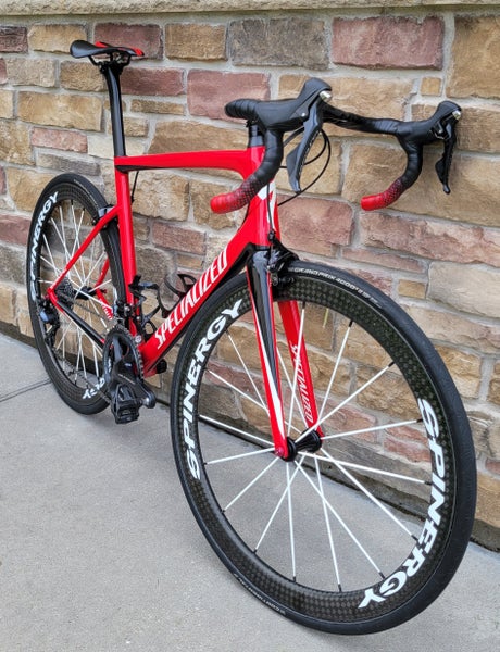 Specialized Tarmac SL6 58cm Rim Brake w/Spinergy FCC 47 Wheels and full ...